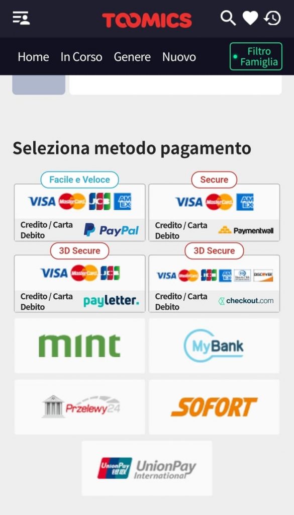 Cos'è Toomics e come funziona l'app per leggere i fumetti online ...